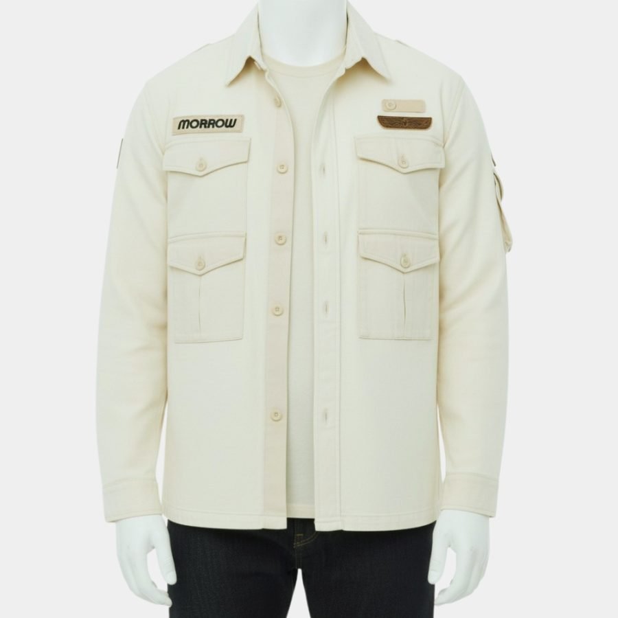 Alien: Earth Morrow White Shirt Jacket